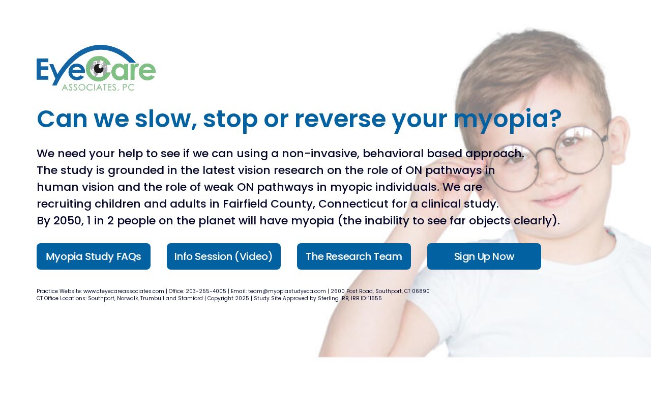 Myopia Study At Eyecare Associates